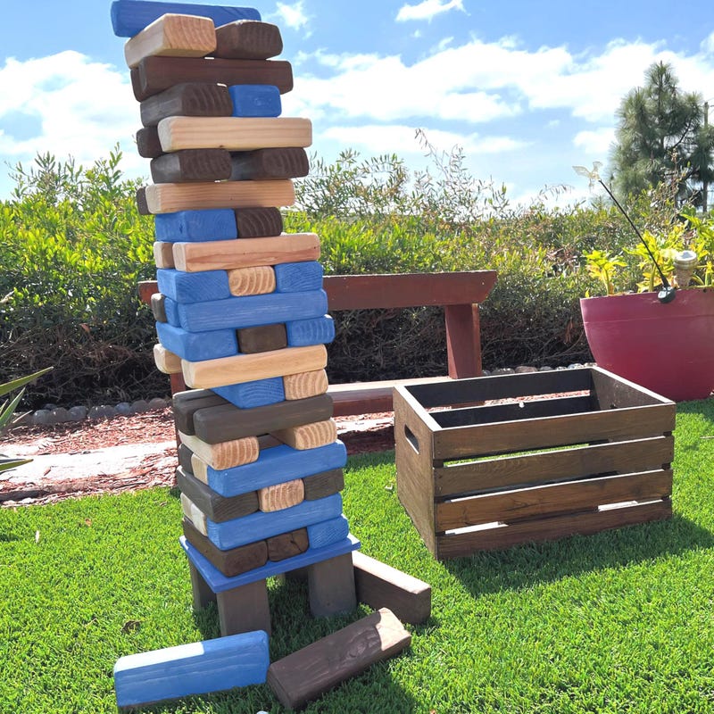 Jenga Blocks Baby Shower - Etsy