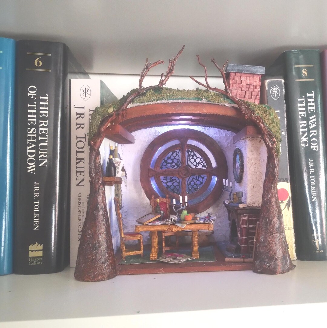 Hobbit-inspired Book Nook Kit – STL Digital Download for FDM 3D ...