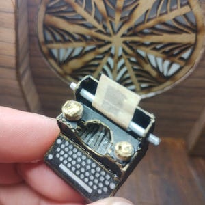 1.12/1.24 Dollhouse Miniature Typewriter - Digital Files for Cricut Joy ...