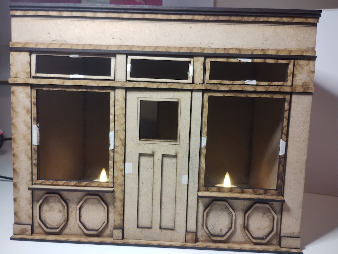 Doll House Shop Room Box Kit 1:12 Scale - the 'malbec Maus' - Digital ...