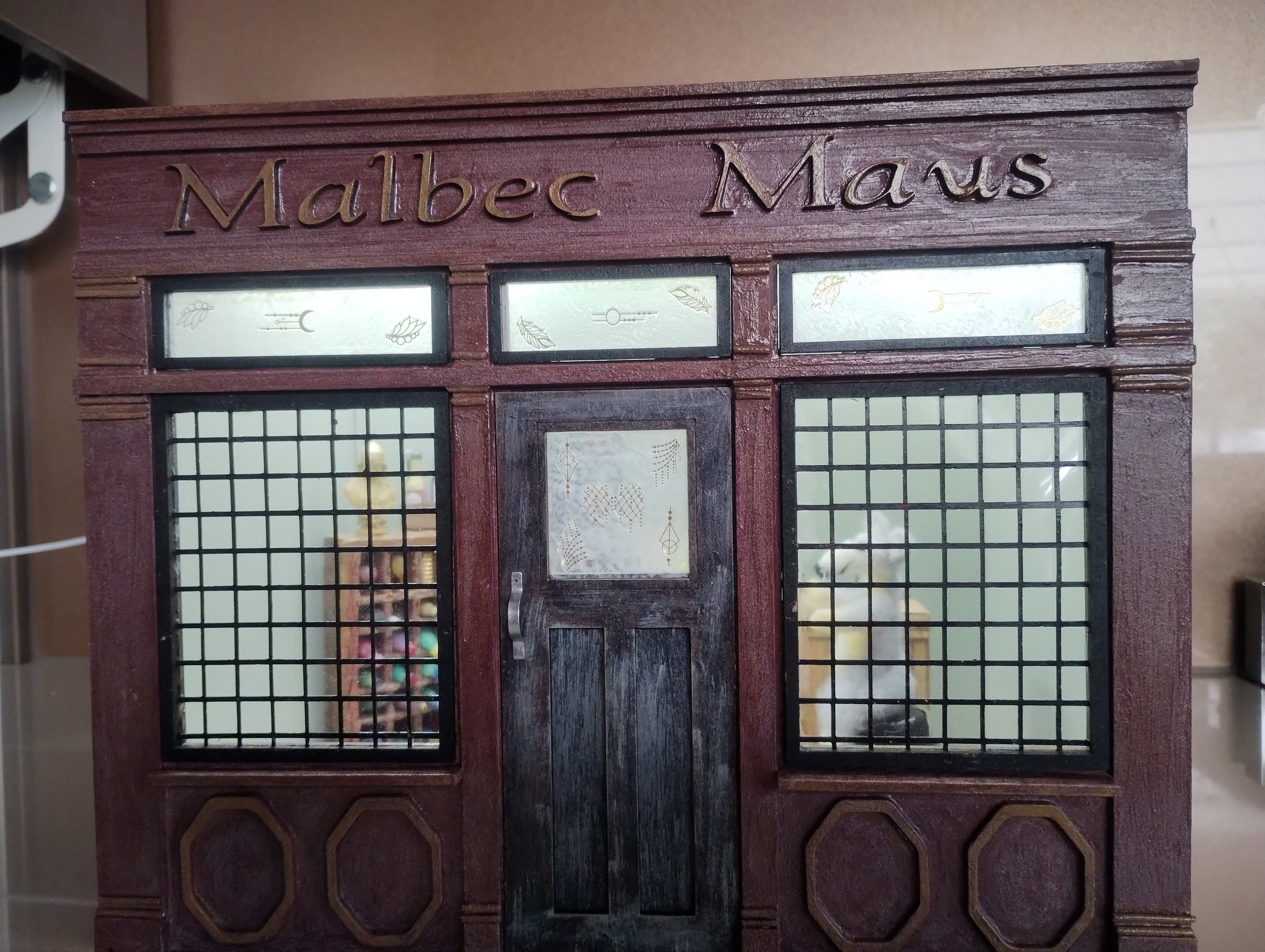 Doll House Shop Room Box Kit 1:12 Scale the 'malbec Maus' - Etsy