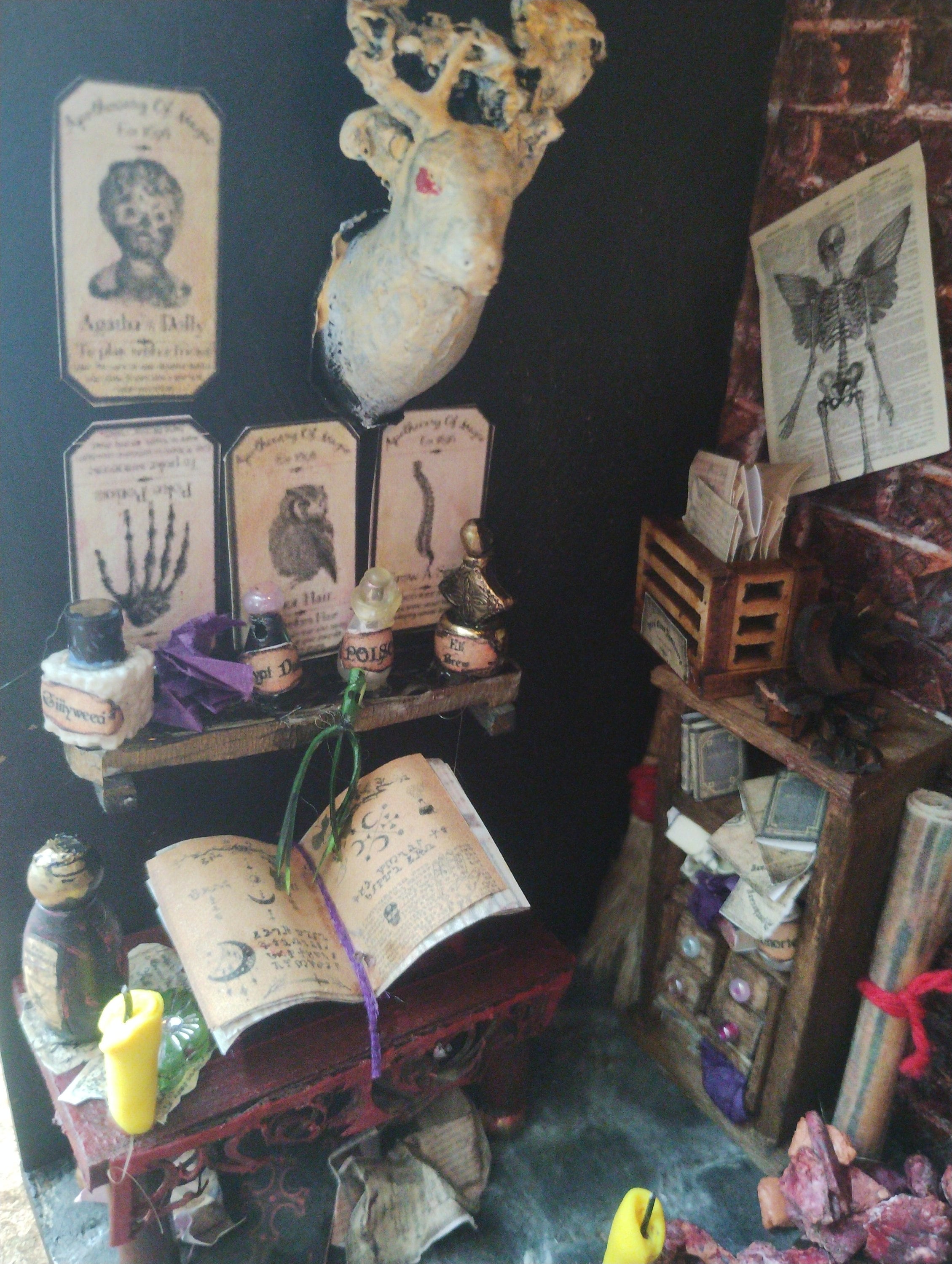 Gothic Diorama Room Box - Etsy