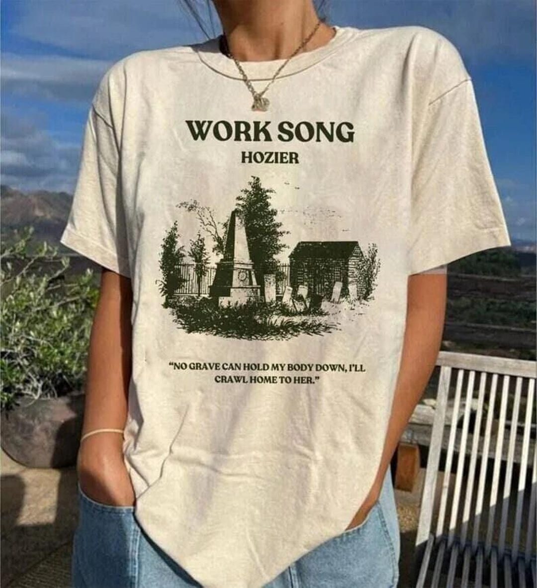 Hozier Work Song Tour 2024 T-shirt, Hozier T-shirt, Hozier Fan Gift ...