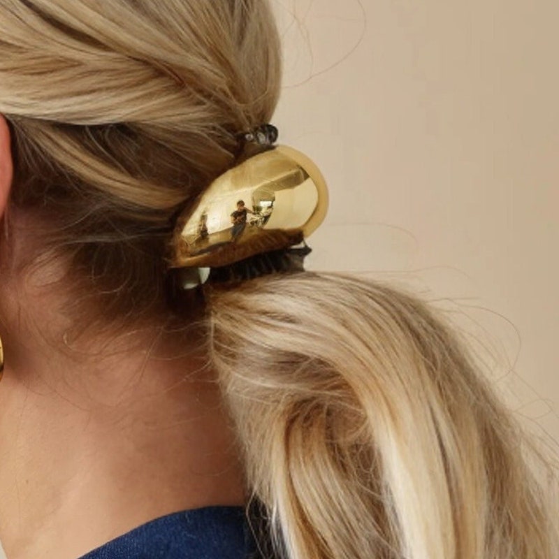 Gold Hair Cuff - Etsy