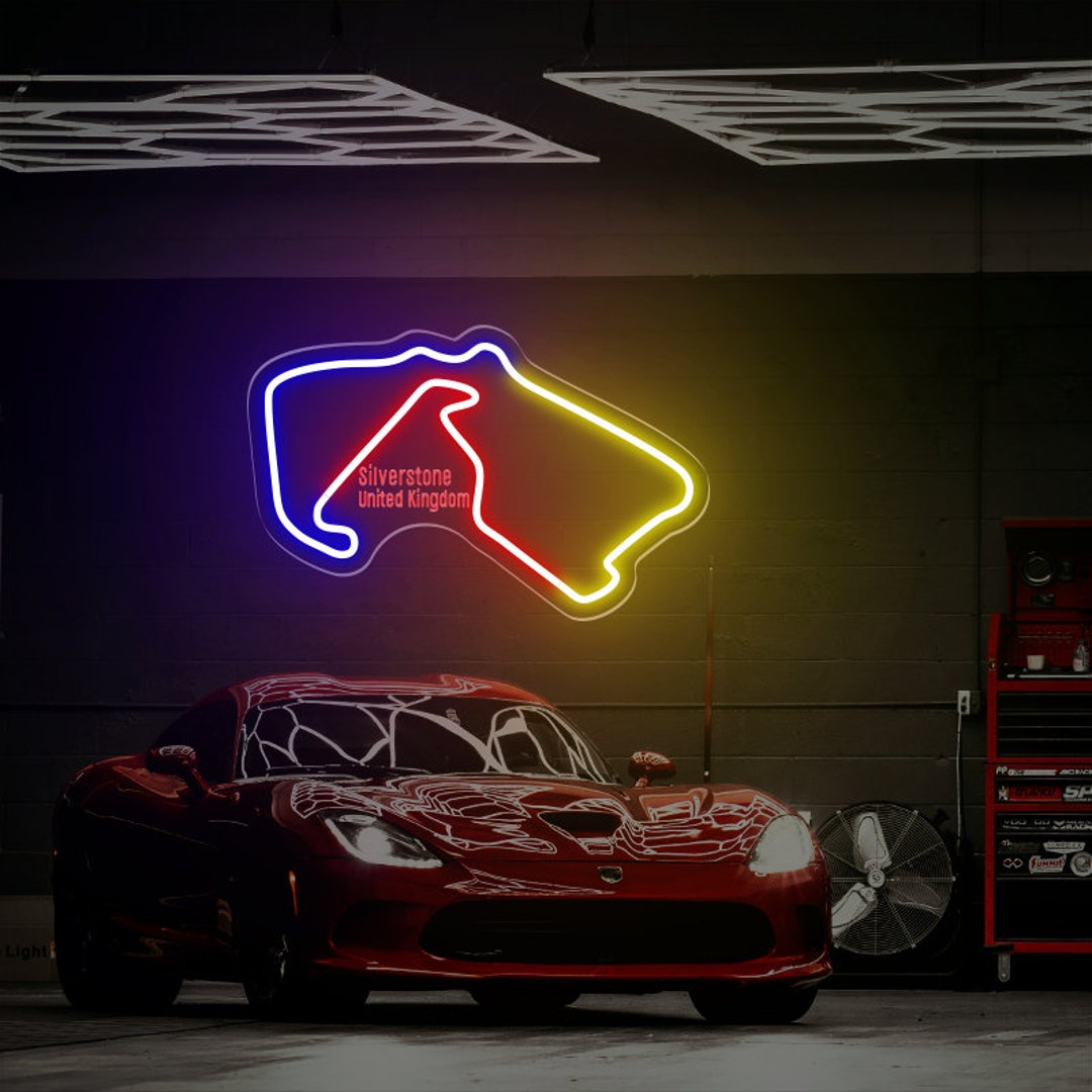 Formula 1 Track Neon Sign,f1 Circuit Wall Sign,formula 1 Gift,game Room ...