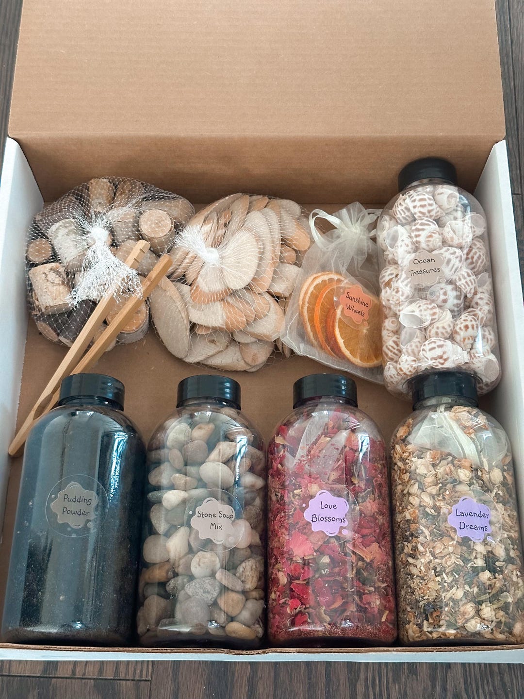 Mud Kitchen Ingredients - Enchanted Elements - Etsy