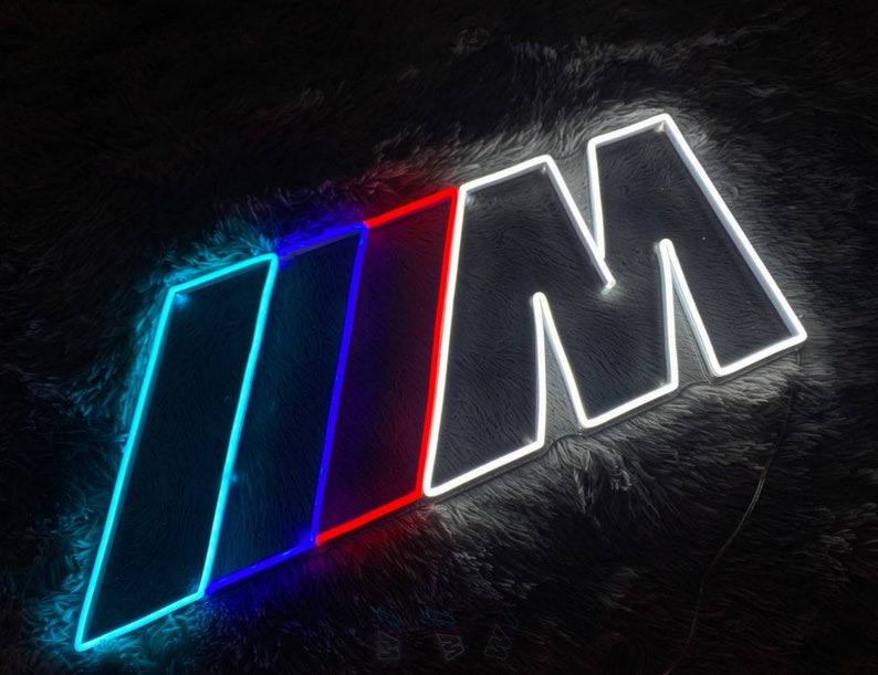 BMW M Power Neon Schild BMW Led Schild Auto Led Licht - Etsy.de