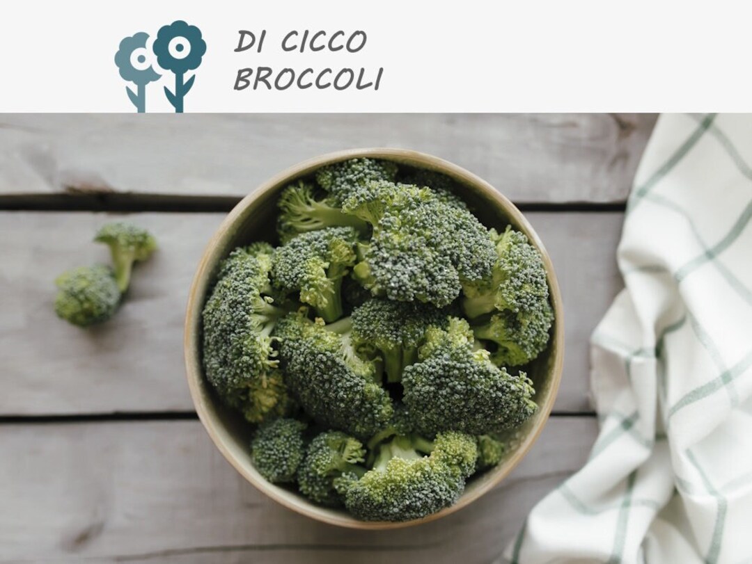 Di Cicco Broccoli - 300 Seeds - Italian Broccoli, Vegetable Seeds, Non ...