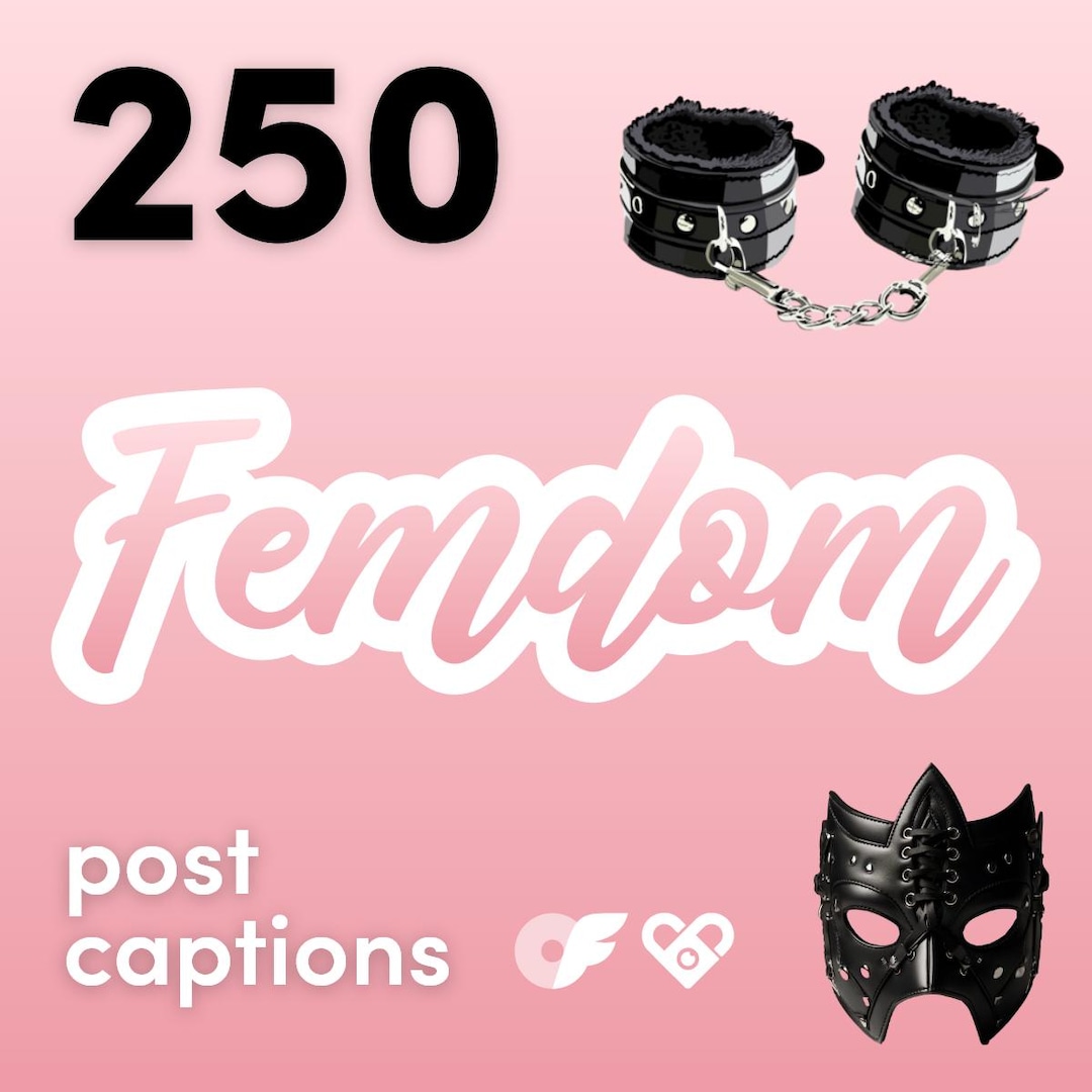 250 Femdom Post Captions Onlyfans, Fansly, Bdsm Captions, Sexy Captions, XXX Captions, NSFW ...