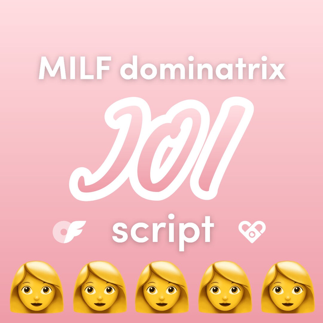 Milf Dominatrix Joi Video Script Onlyfans Fansly Jerk Off