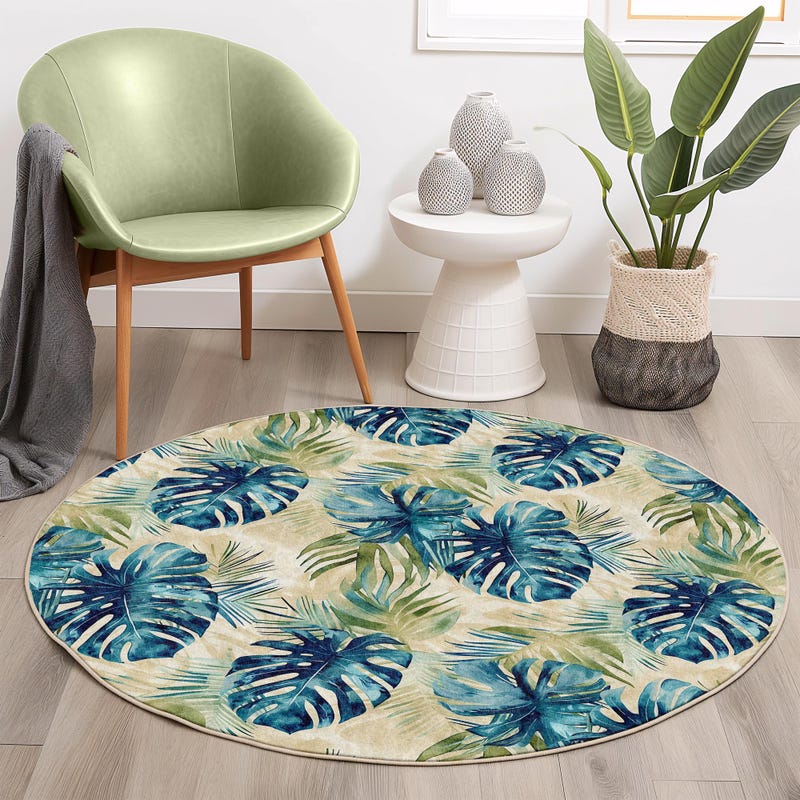 Round Bath Mat - Etsy