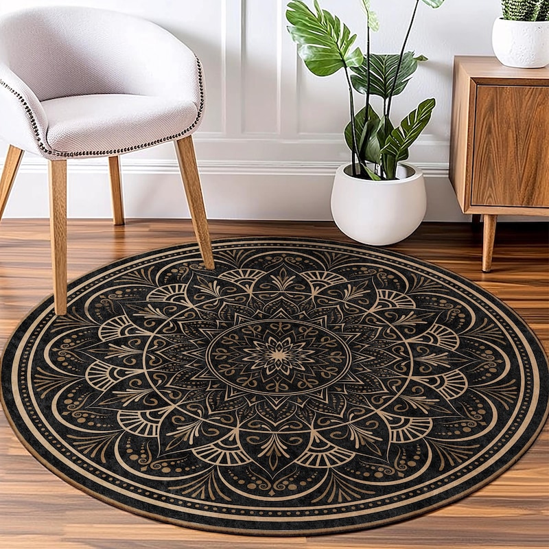 Rugs Mandala - Etsy