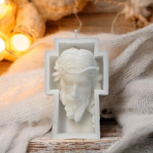Jesus Cross Candle - Etsy