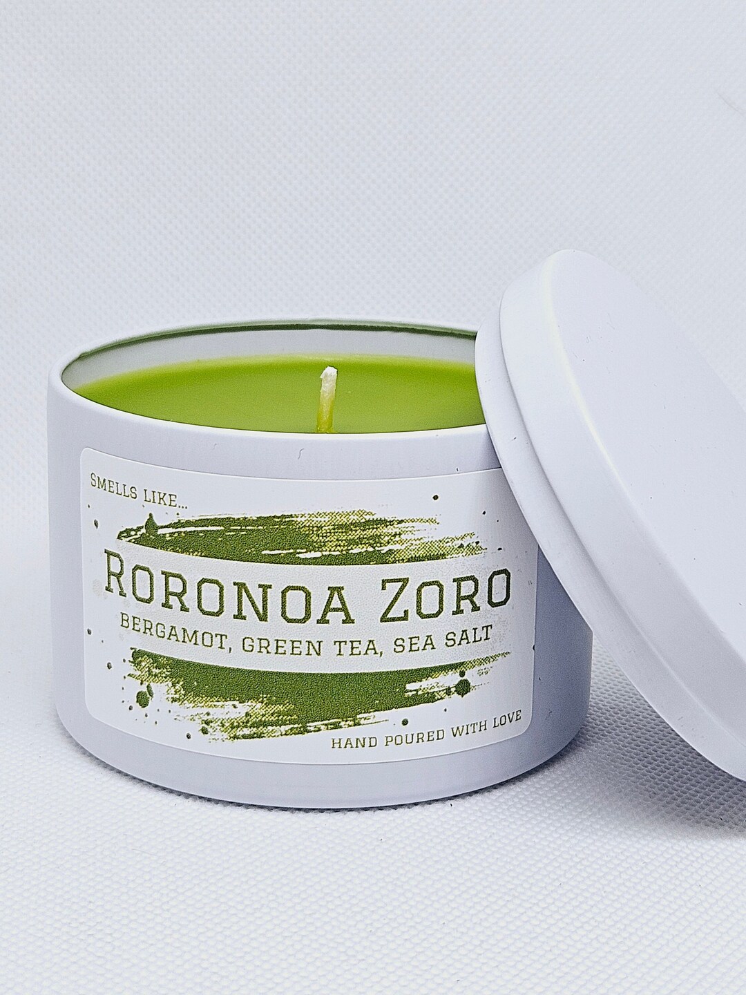 Scented Natural Coconut Wax Candle Anime Themed With Shimmer - Etsy