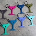 Martini Keychain - Etsy