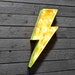 Lightning Bolt Marquee - Etsy