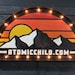 Custom Layered Lighted Metal Sign - Etsy