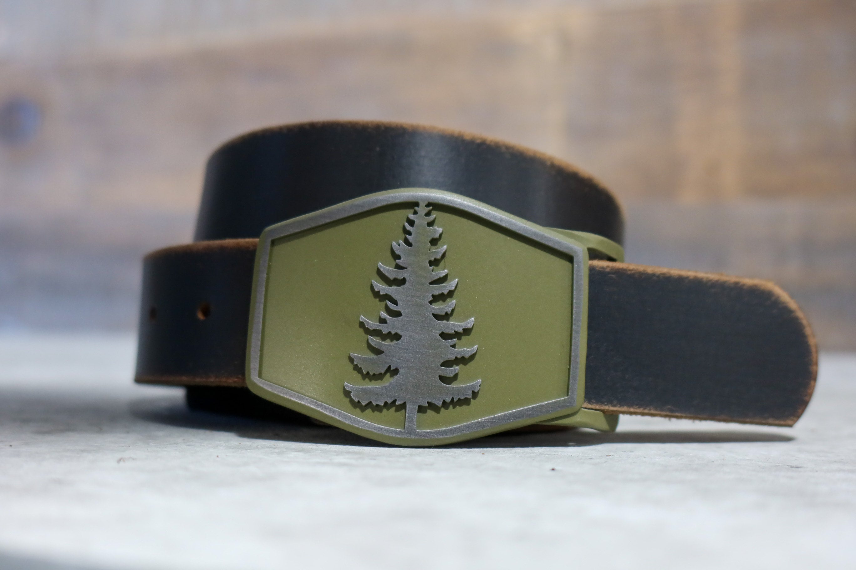 Pine Belt Buckle - Etsy