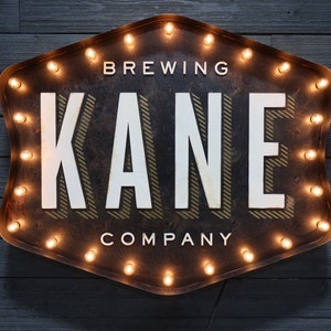 Custom Layered Lighted Metal Sign - Etsy