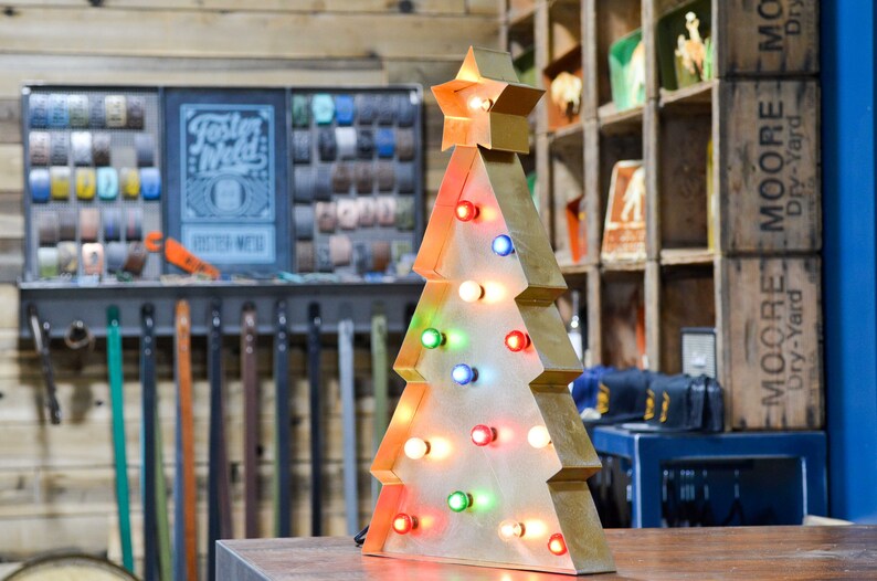 Christmas Tree Marquee - Etsy