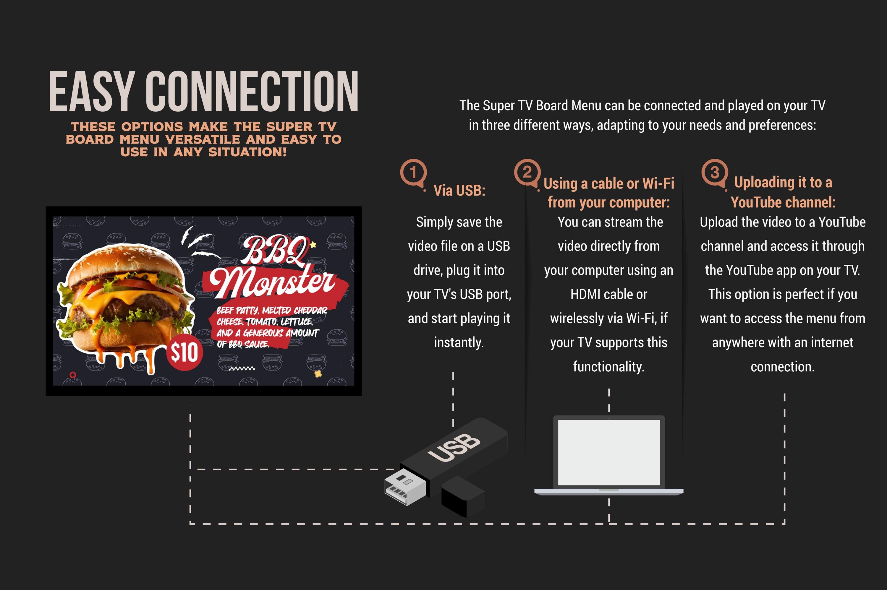 Design Service for Super TV Board, Animated TV Menu, Digital Menu ...