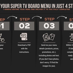 Design Service for Super TV Board, Animated TV Menu, Digital Menu ...