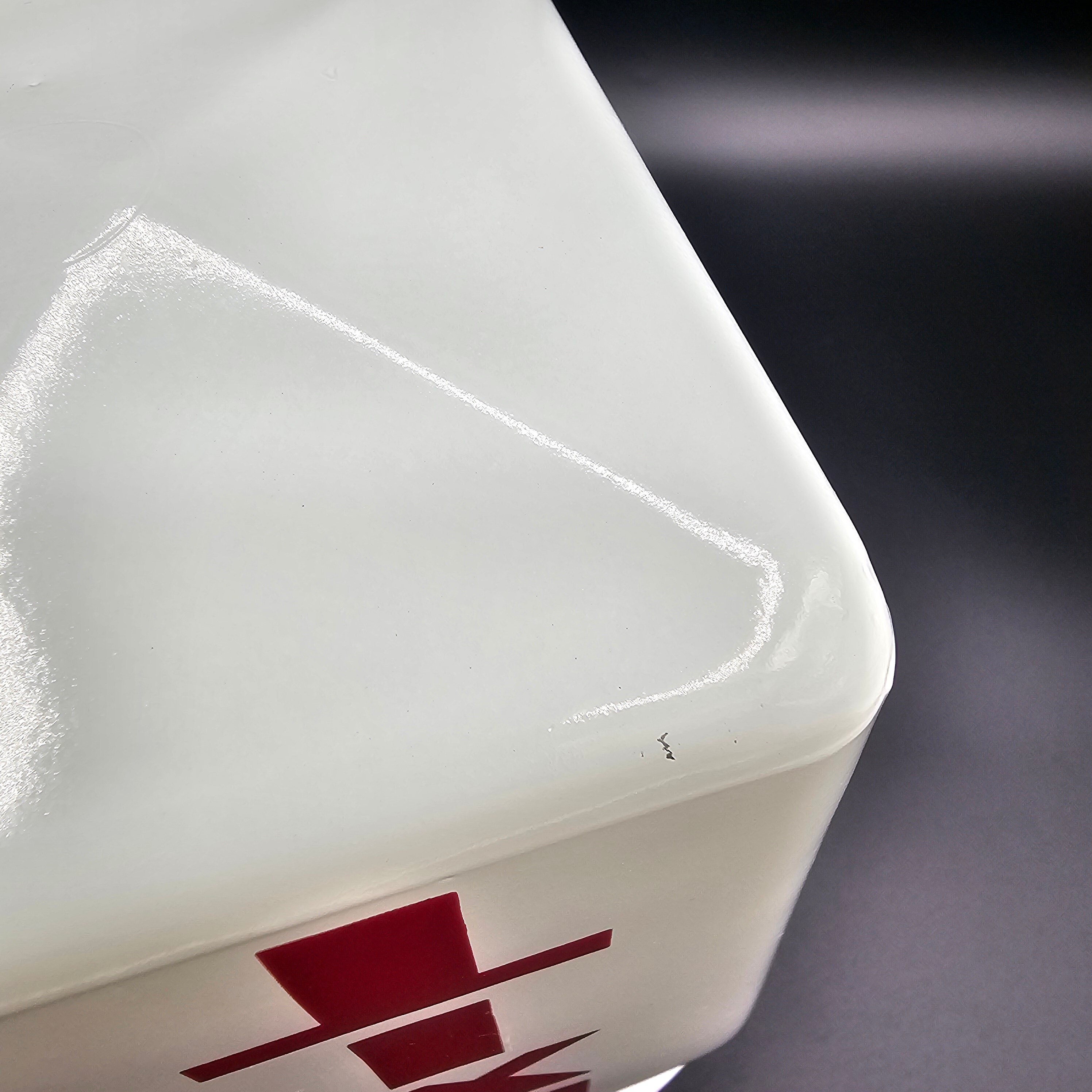 Vintage Three-sided Glass EXIT Sign With Brass Mounting Fixture - Etsy