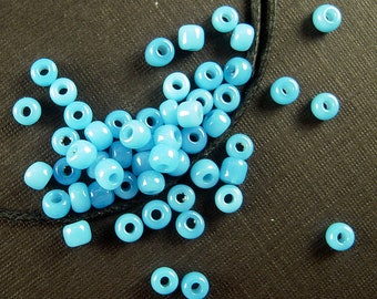 Blue Seed Beads | Etsy