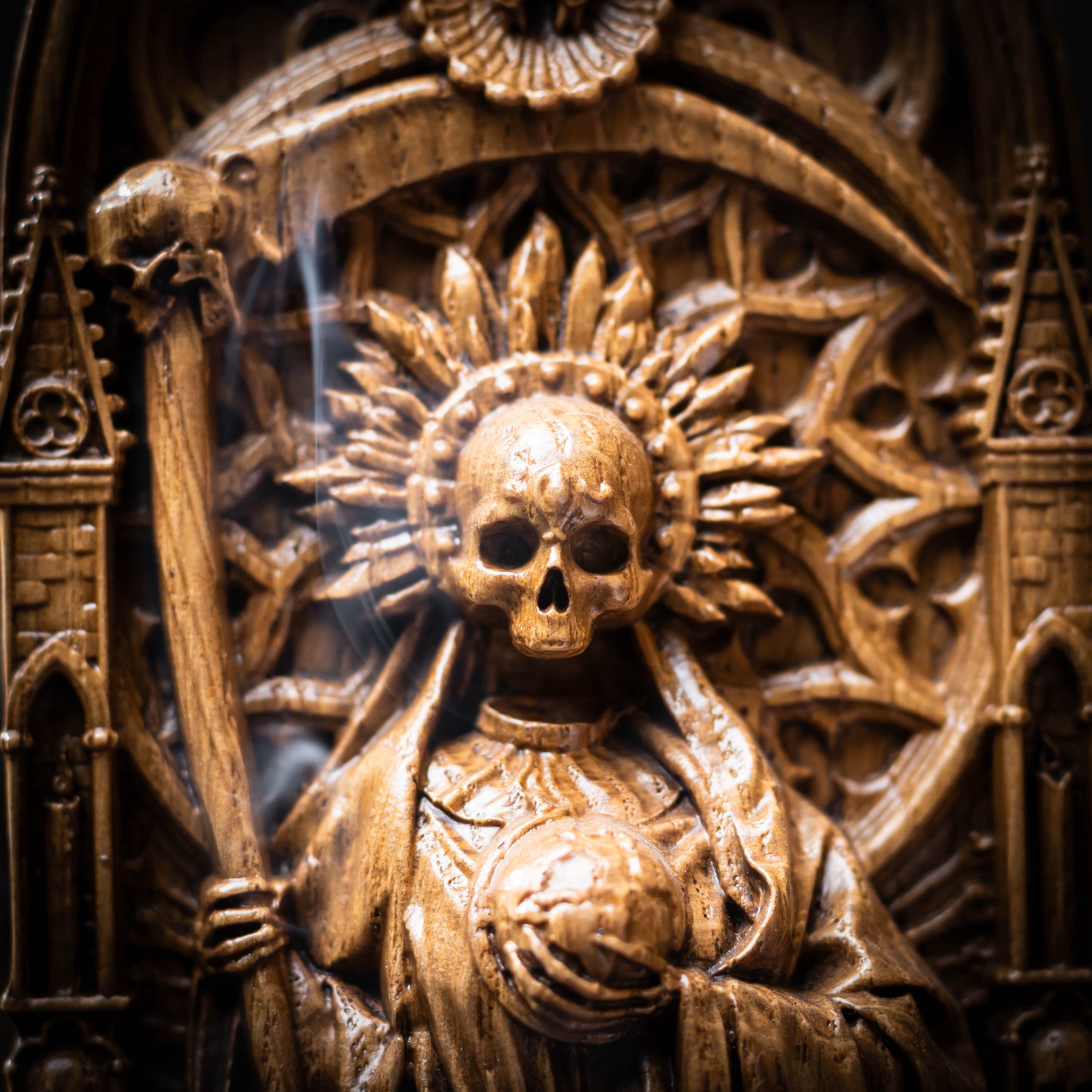 Santa Muerte Goddess Statuette, Holy Death, for Home Altar, Catholicism ...