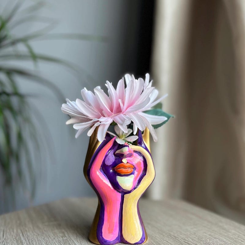 Face Vase - Etsy