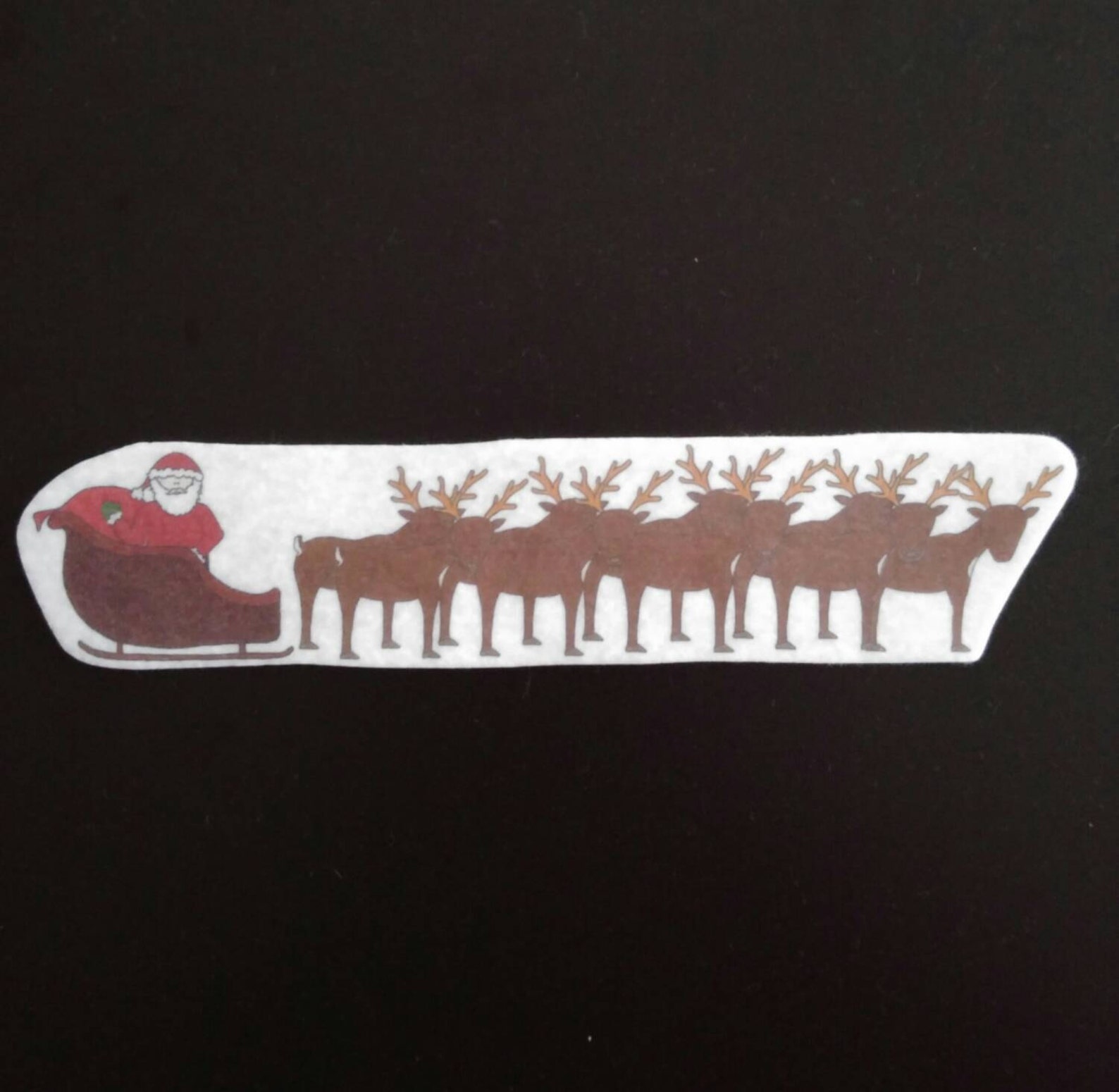 Rudolf the Red Nosed Reindeer Flannel Board Felt Story - Etsy