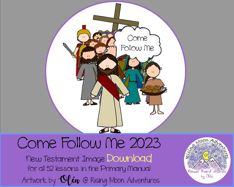 Come Follow Me 2023 New Testament Download of Supplemental Images for ...