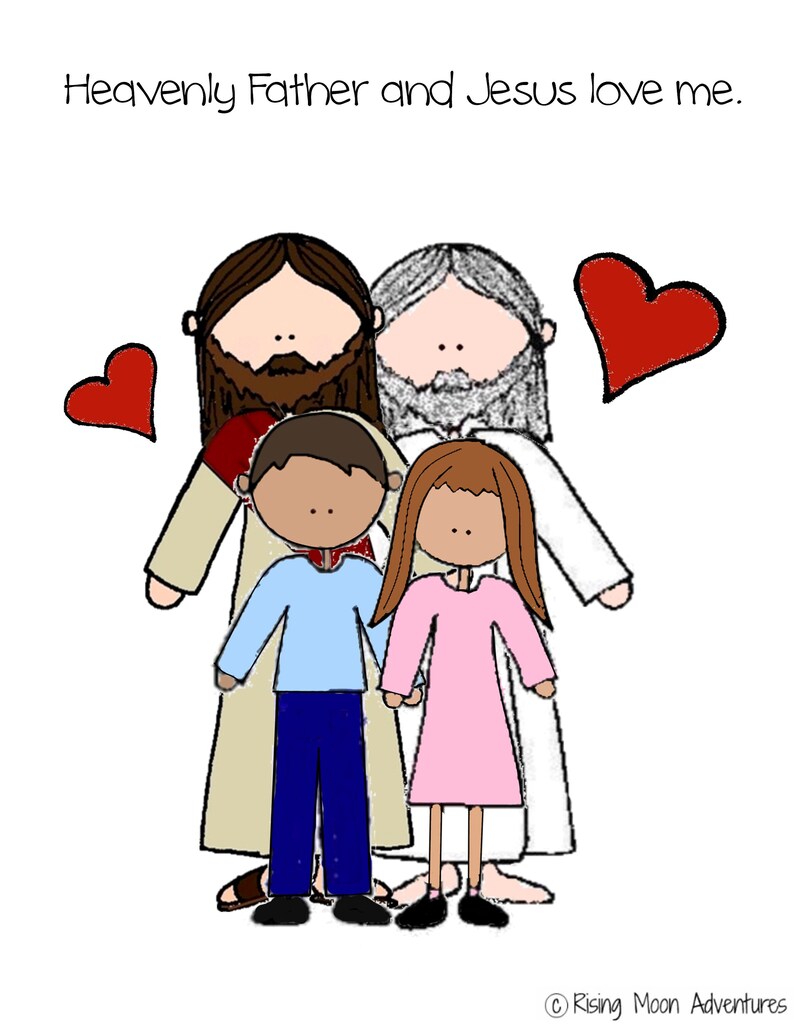 LDS Nursery Manual Behold Your Little Ones Lessons 4 Heavenly Father ...