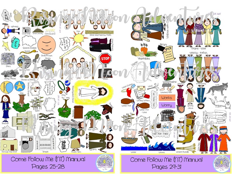 Come Follow Me 2023 New Testament Download of Supplemental Images for ...