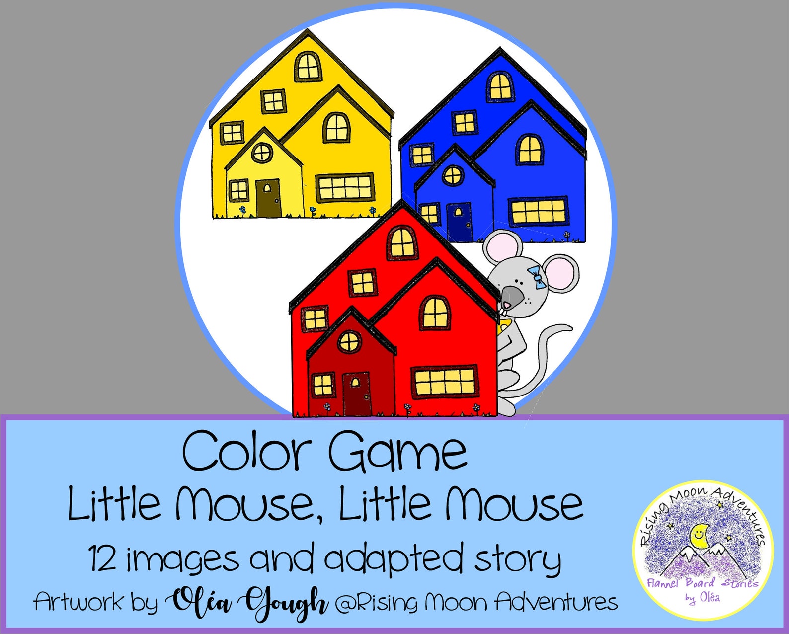 Little Mouse, Little Mouse Color Game Images Download - Etsy