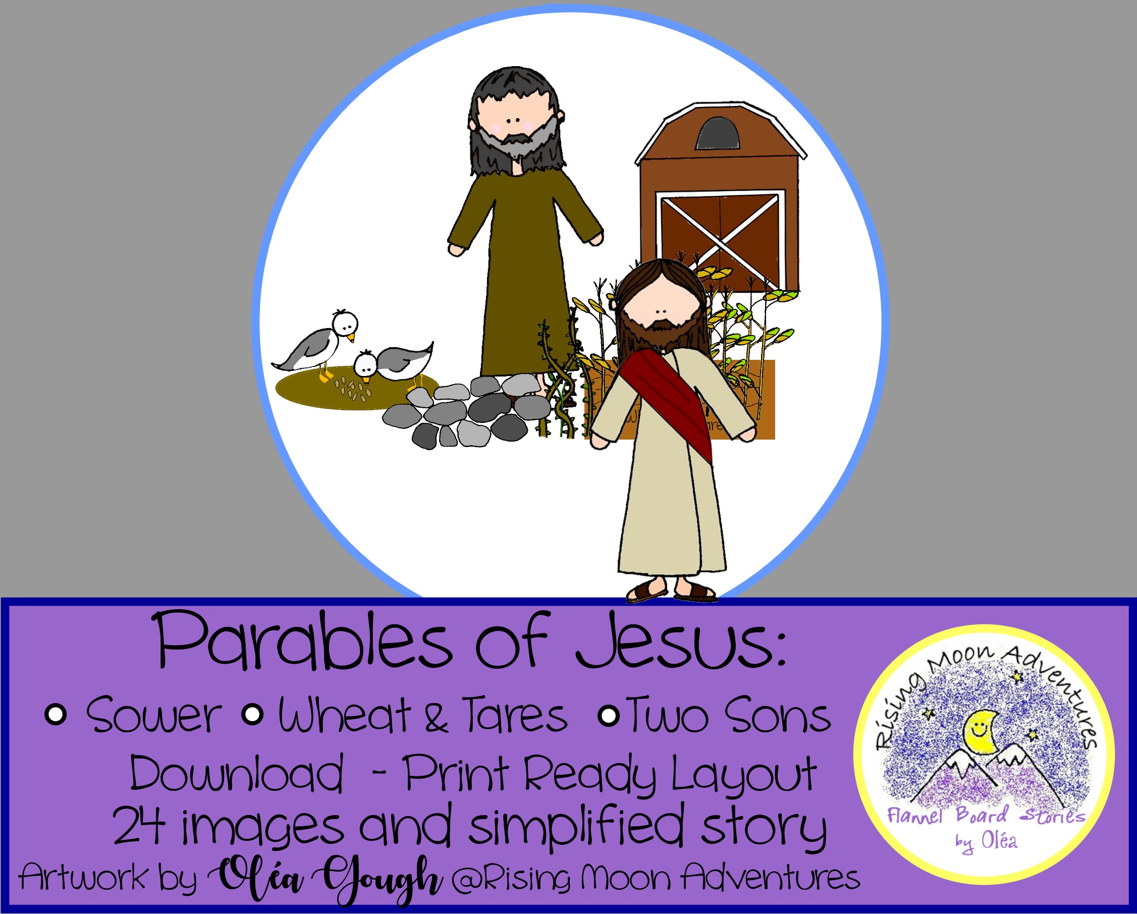 The Parable of the Sower, the Wheat and the Tares, and the Two Sons ...