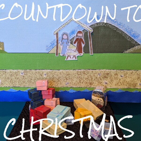 Christian Advent Calendar - Etsy