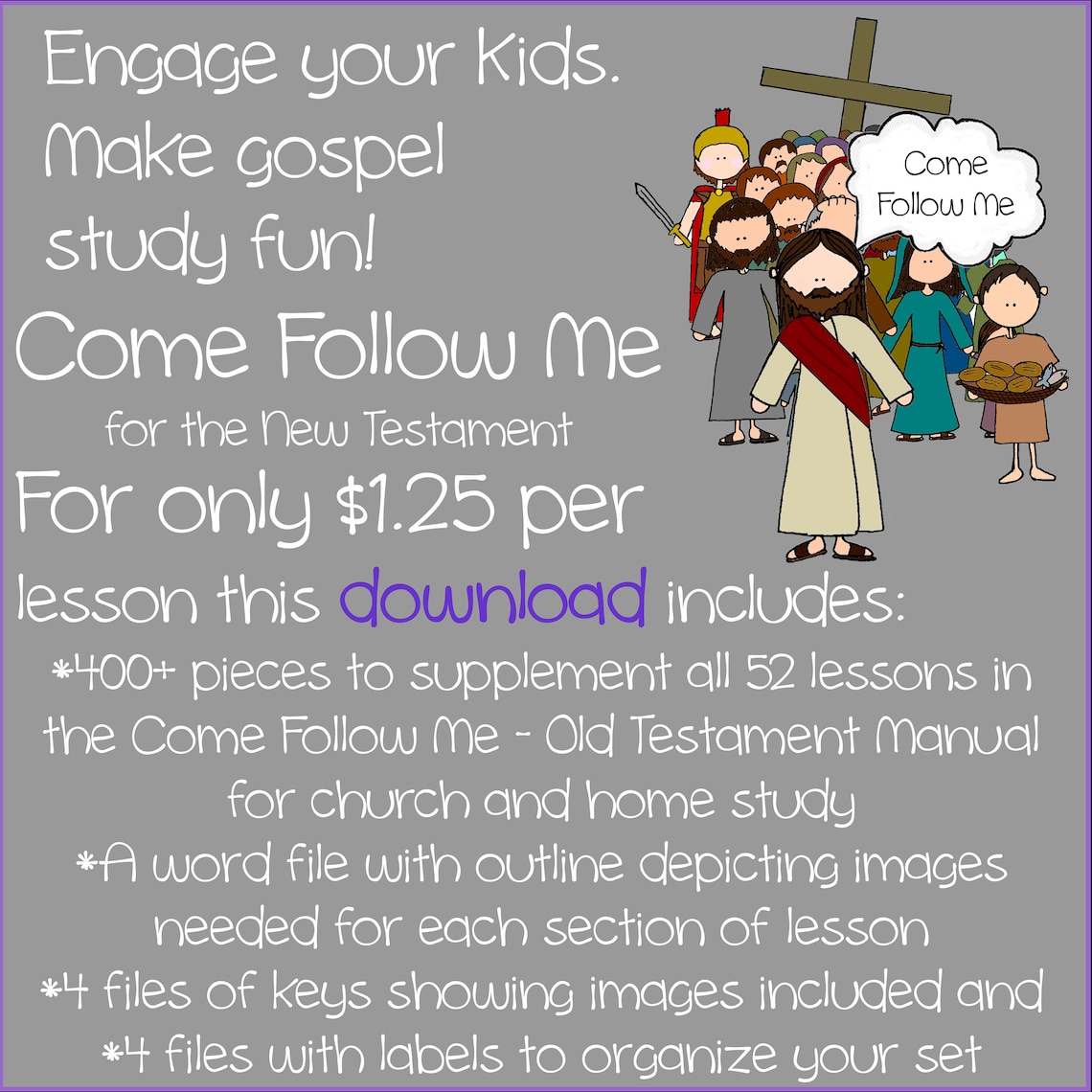 Come Follow Me 2023 New Testament Download of Supplemental - Etsy