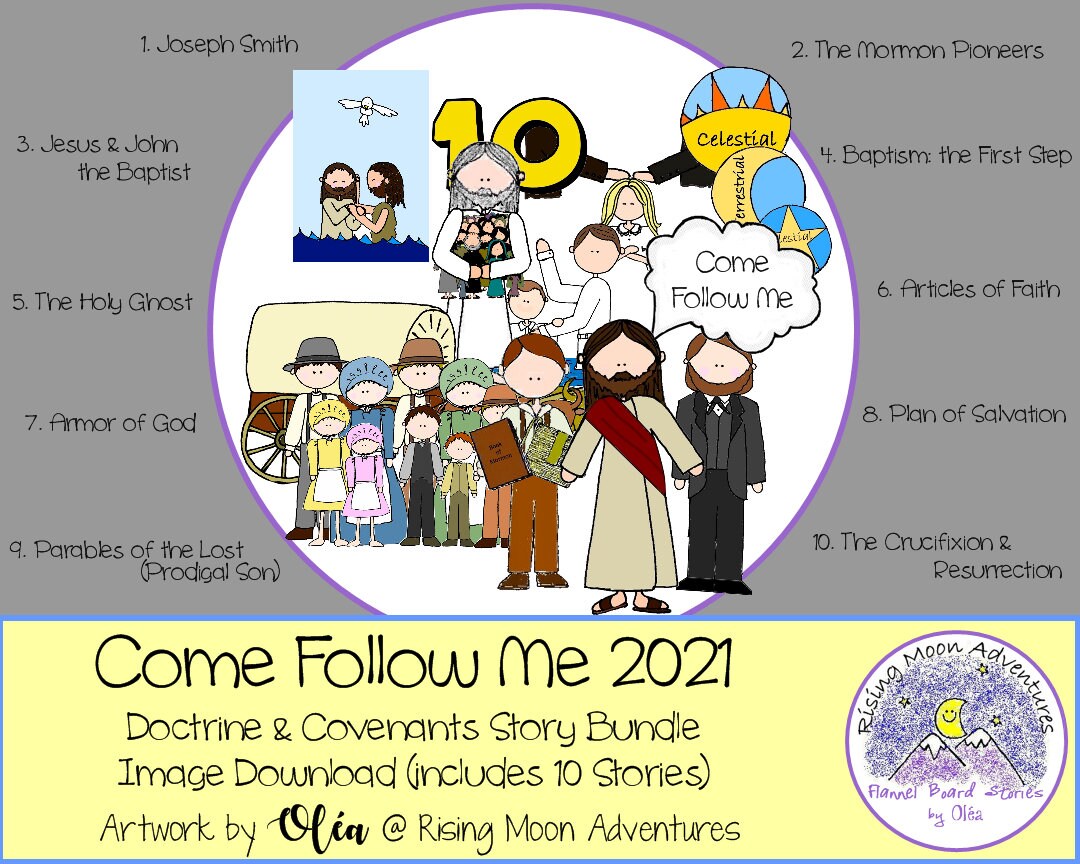Come Follow Me Story Bundle Download for 2021 Doctrine & Covenants - Etsy