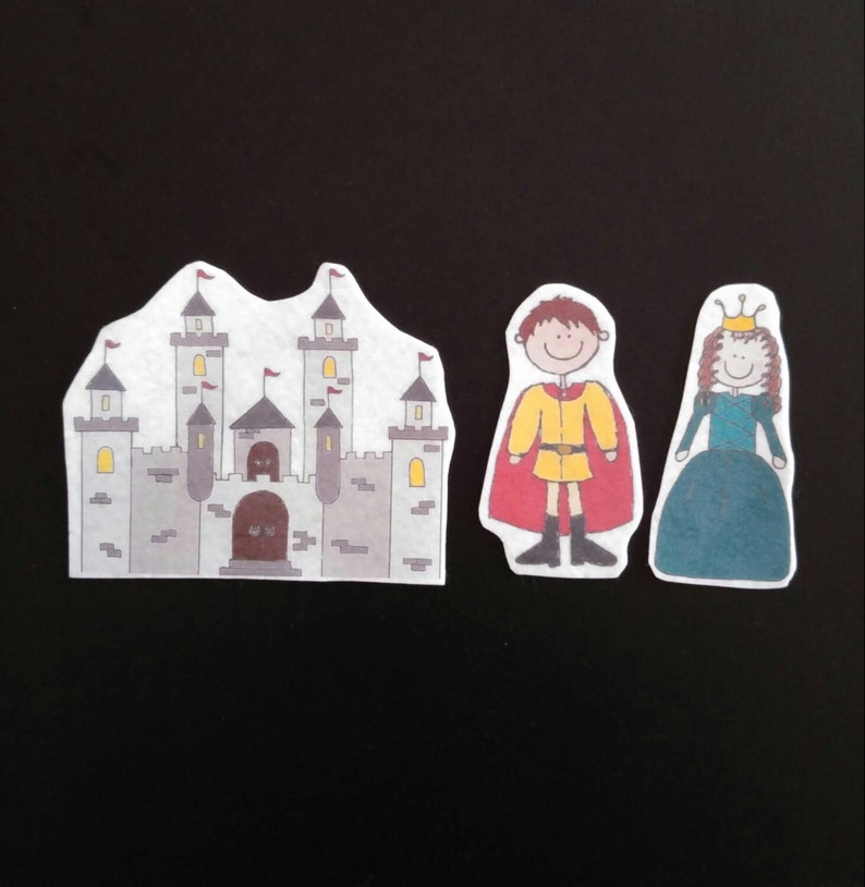 Paper Bag Princess Flannel Board Stories Felt Set: A Lesson in - Etsy