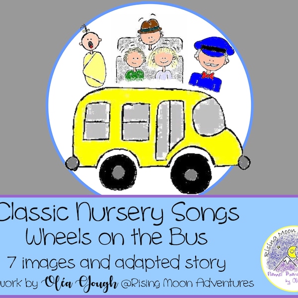Wheels on the Bus Png - Etsy