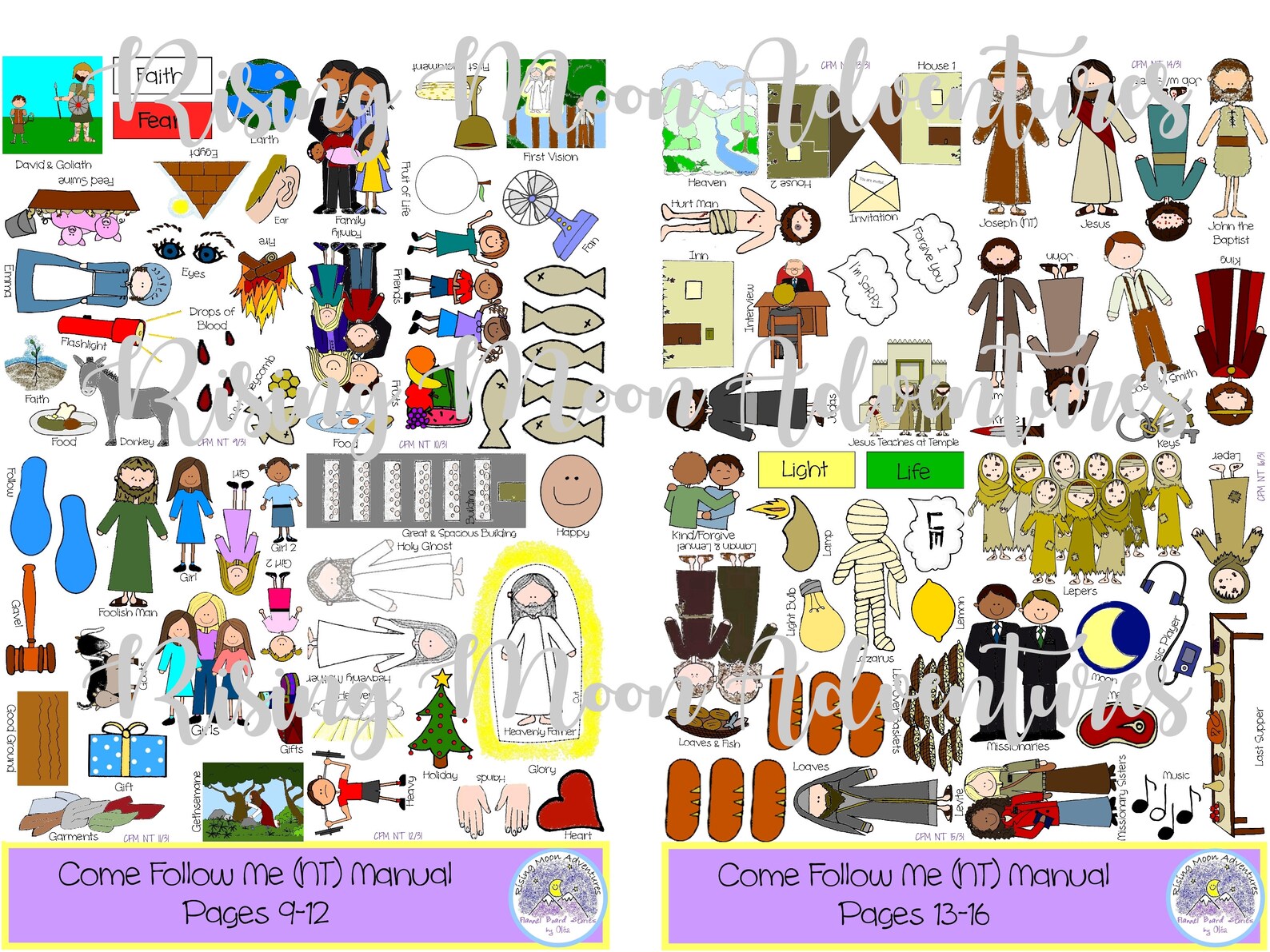 Come Follow Me 2023 New Testament Download of Supplemental Images for ...