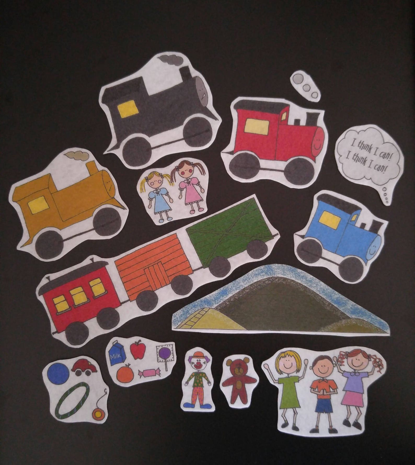 Flannel Board Stories Starter Kit With Story Cards - Etsy