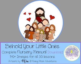 LDS Primary Nursery Manual Behold Your Little Ones Nursery - Etsy