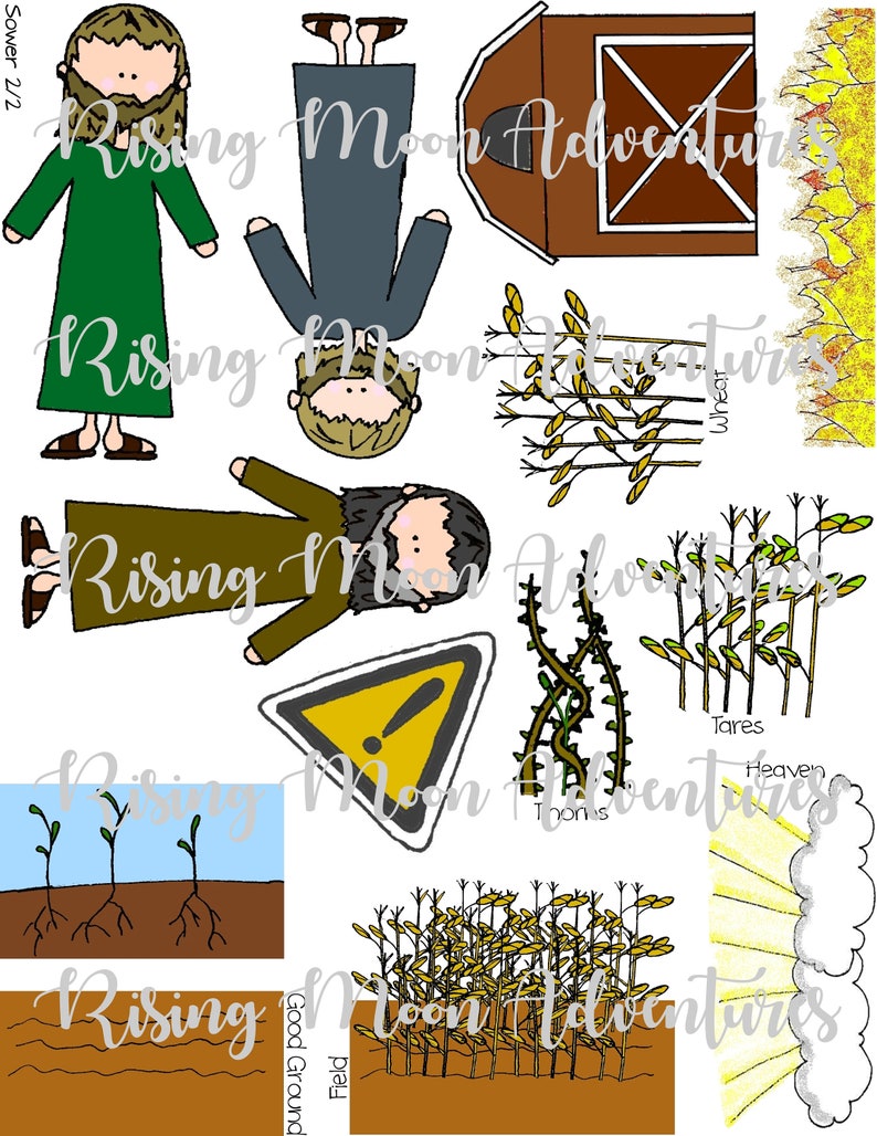 The Parable of the Sower, the Wheat and the Tares, and the Two Sons ...