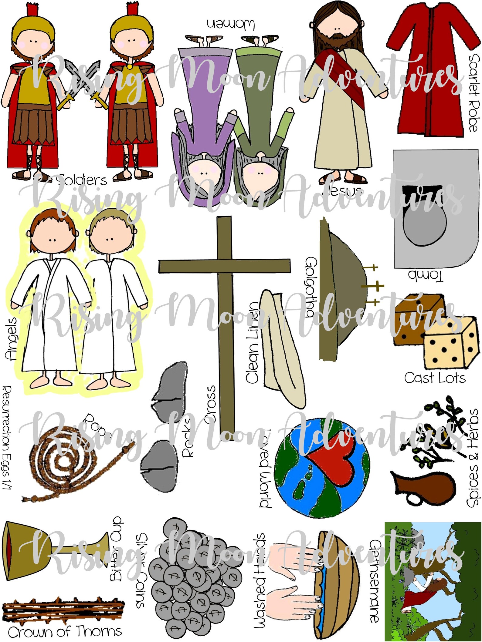 Resurrection Eggs Images Download to Tell the Easter Story Egg Hunt or ...