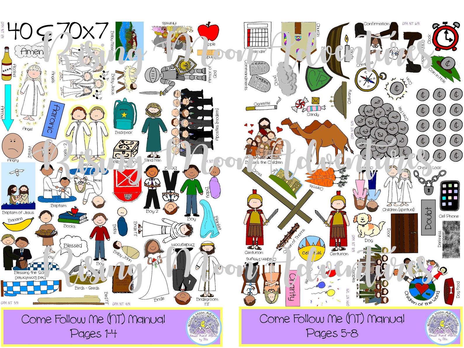 Come Follow Me 2023 New Testament Download of Supplemental Images for ...