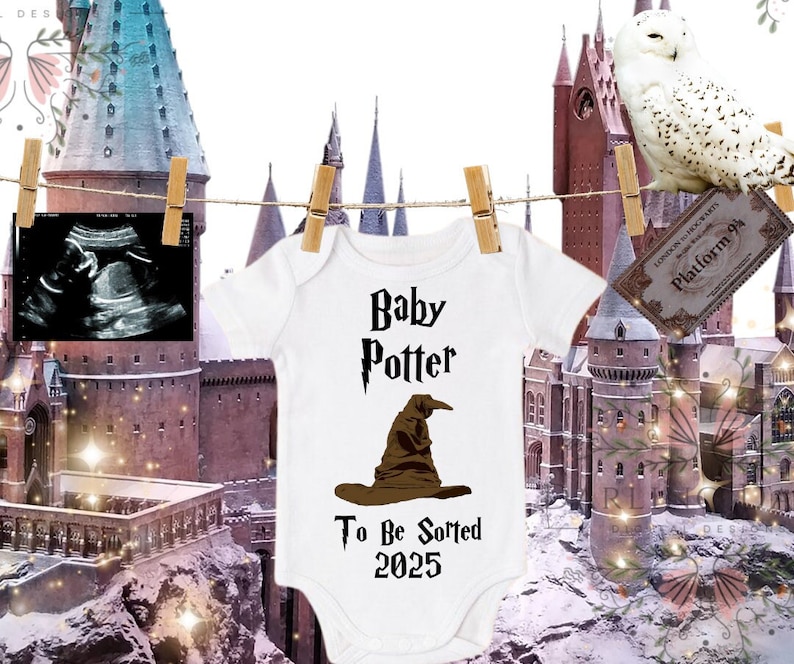 Wizard Social Media Pregnancy Announcement | Magical Baby| Digital ...