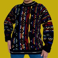 Coogi Sweater - Etsy