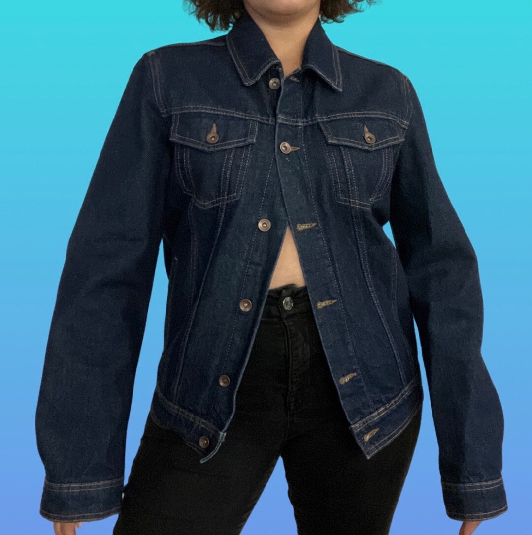 Topman Denim Jacket - Etsy